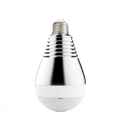 Bec LED Smart Techstar® Supraveghere Video Camera Panoramica 360 grade ...