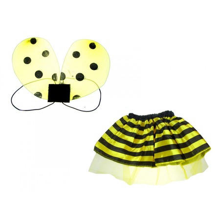 Costum albinuta 2 piese, marime universala pentru fetite de gradinita ...