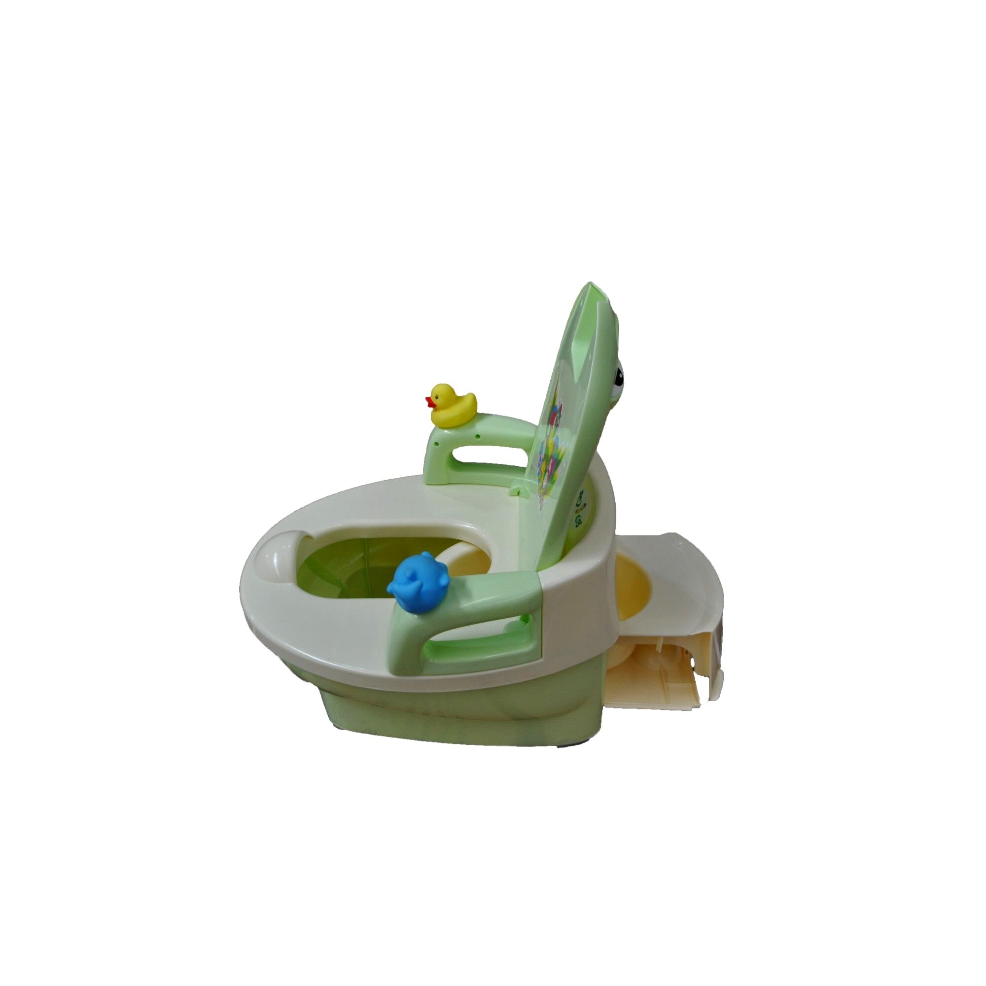 Olita pentru copii NOVOKIDS™ Green Frog, vas detasabil, plastic non ...