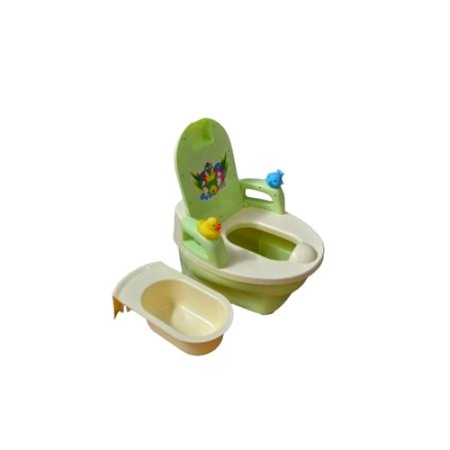 Olita pentru copii NOVOKIDS™ Green Frog, vas detasabil, plastic non ...
