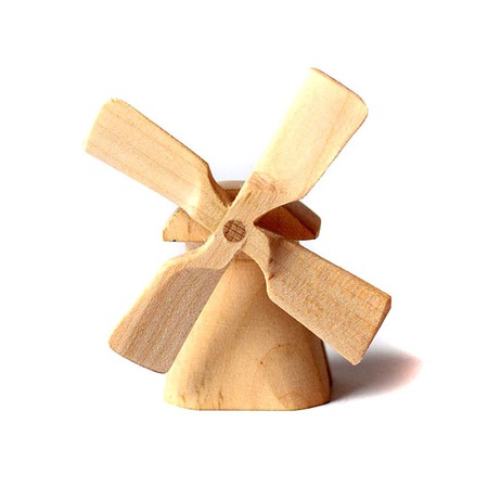 Suvenir mini moara de vant traditionala din Moldova Bumbutoys ...