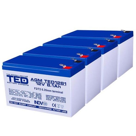 Acumulator compatibil APC RBC31 RBC 31 - eMAG.ro