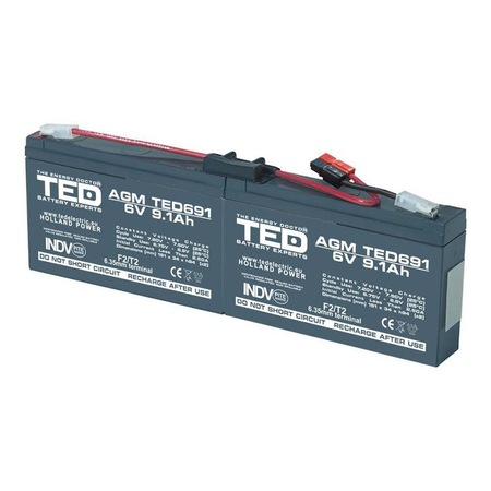 Acumulator compatibil APC RBC18 RBC 18 - eMAG.ro