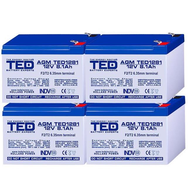 Acumulator compatibil APC RBC24 RBC 24 - eMAG.ro