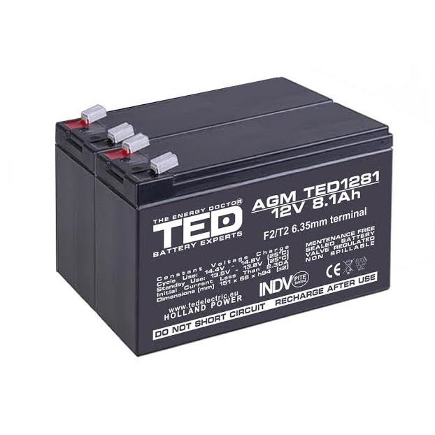 Acumulator compatibil APC RBC48 RBC 48 - eMAG.ro