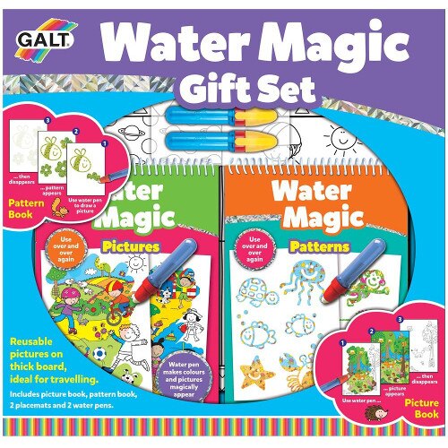 Set carti de colorat Water Magic, 2 carti, 2 stilouri magice, 2 planse ...