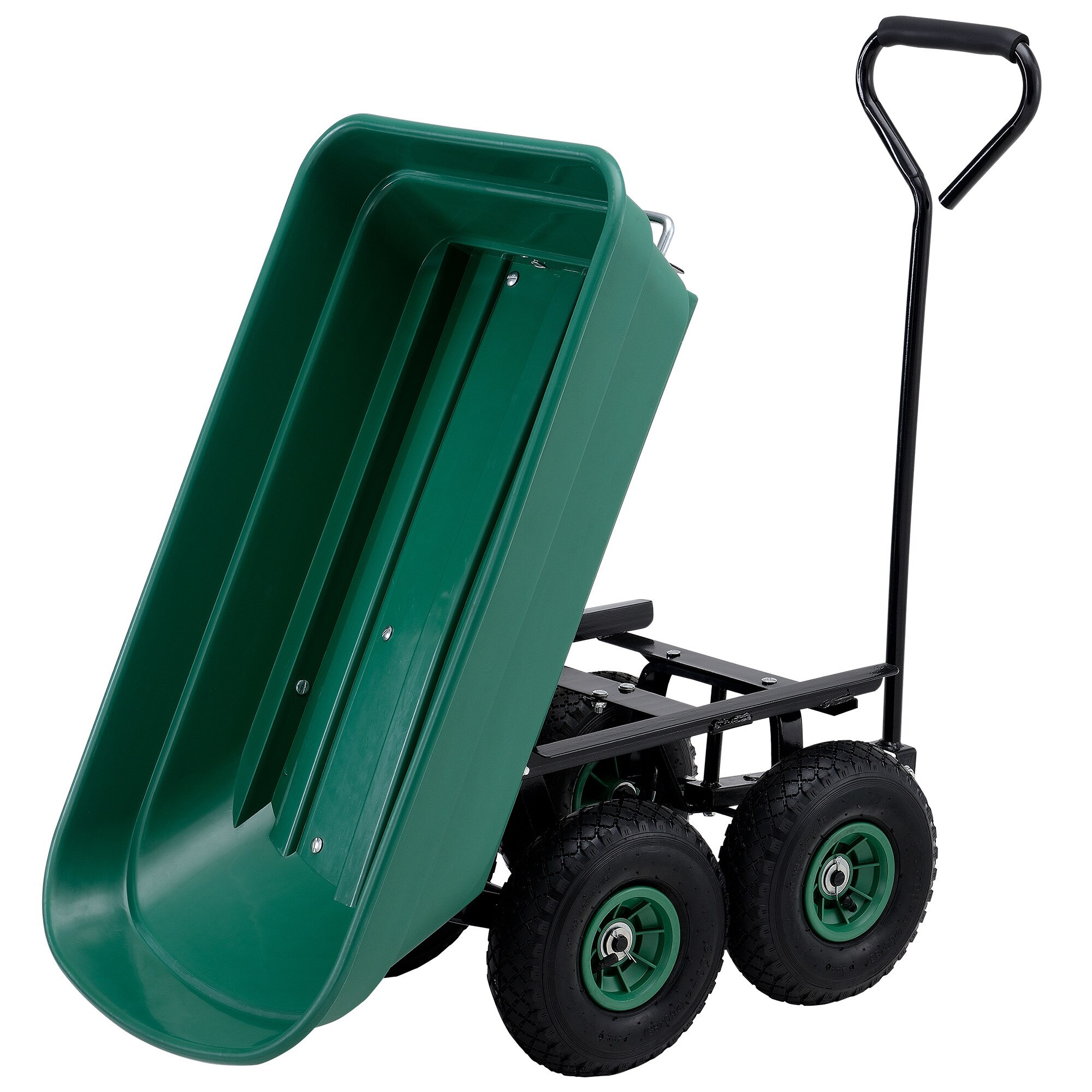 Roaba pentru gradina TC2155, pro.tec, 98 x 48 x 47 cm, 75 Litri ...