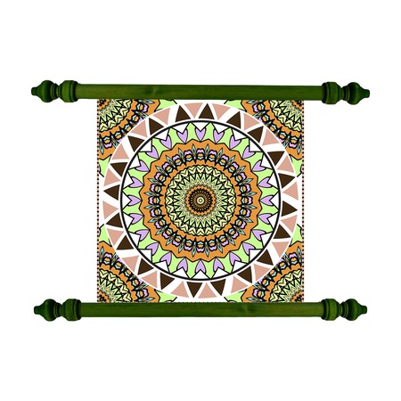 Tablou Mandala Art Good Luck Mandala 103 - eMAG.ro