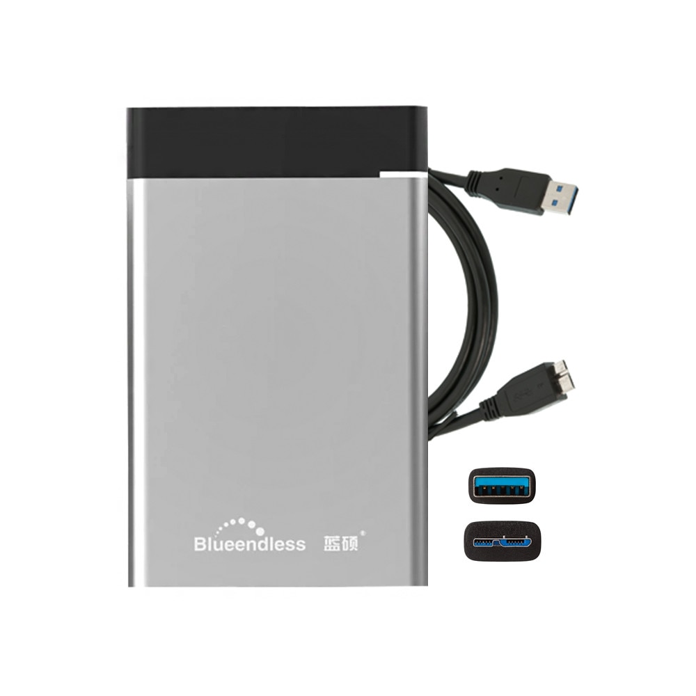 Blueendless BS-U23G Külső állvány, alumínium / HDD / SSD laptop 2,5 ...