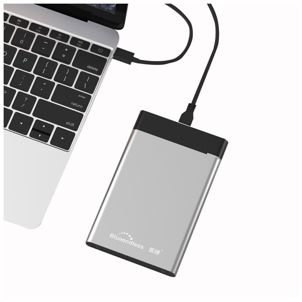 Blueendless BS-U23G Külső állvány, alumínium / HDD / SSD laptop 2,5 ...