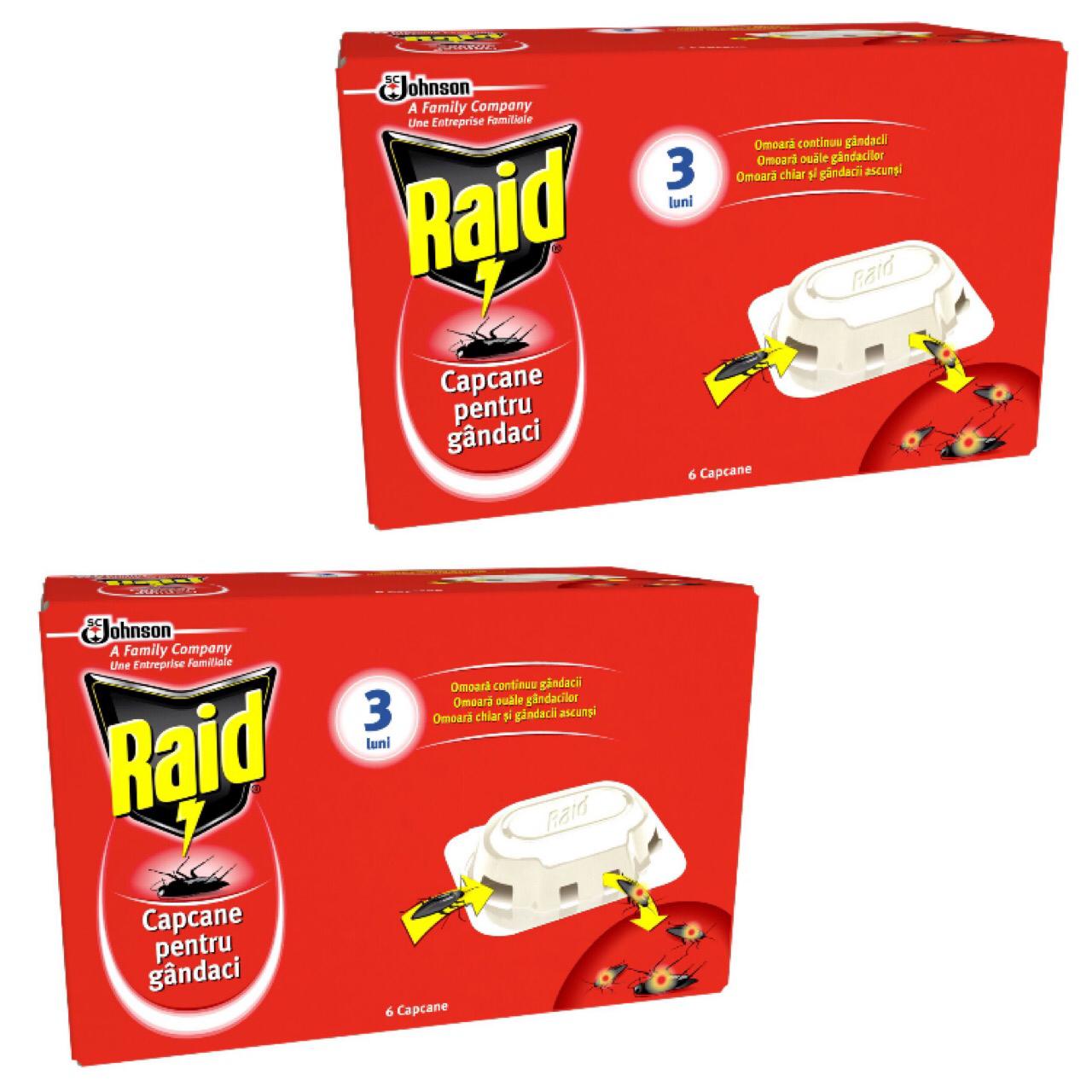 Pachet 2 bucati Capcane Gandaci Raid 6 bucati/cutie - Compară Prețuri ...