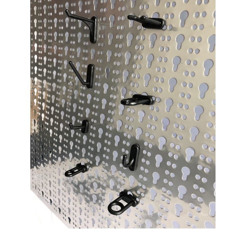 Panou perforat vertical din INOX, 1000x500mm - eMAG.ro