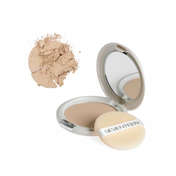 Pudra Natural Silky Compact Powder,Seventeen,6 ,10 g,Spf 15 - eMAG.ro
