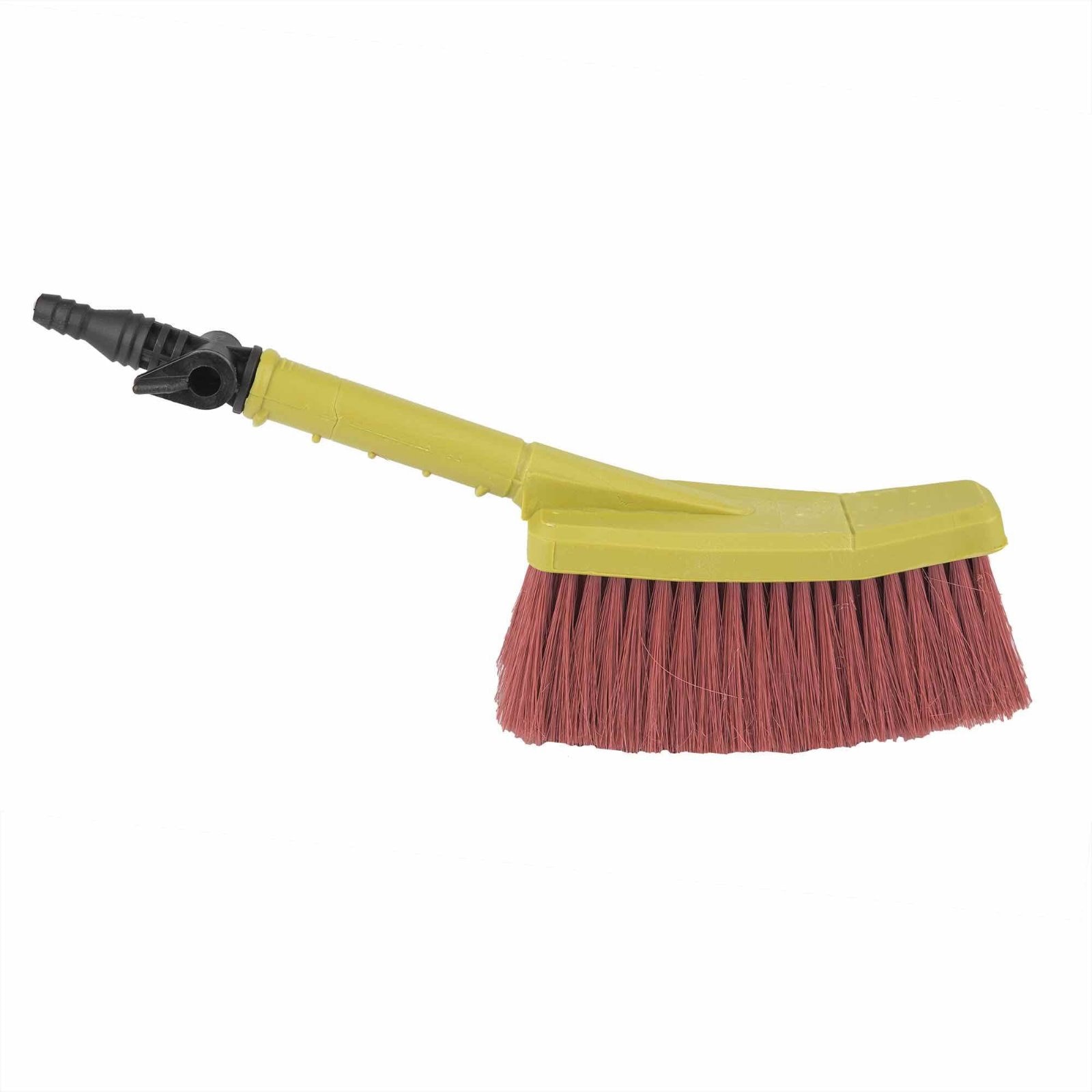 Pachet 2 x Perie auto cu filet, adaptor furtun + 2 x Coada lemn natur ...