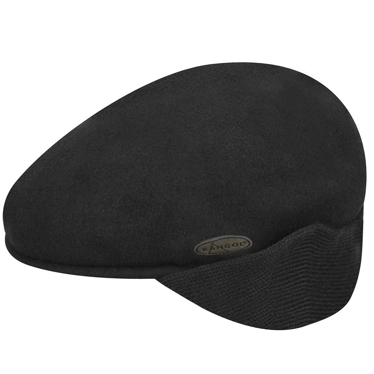 Basca neagra Kangol Wool 504 Earlap - L - eMAG.ro