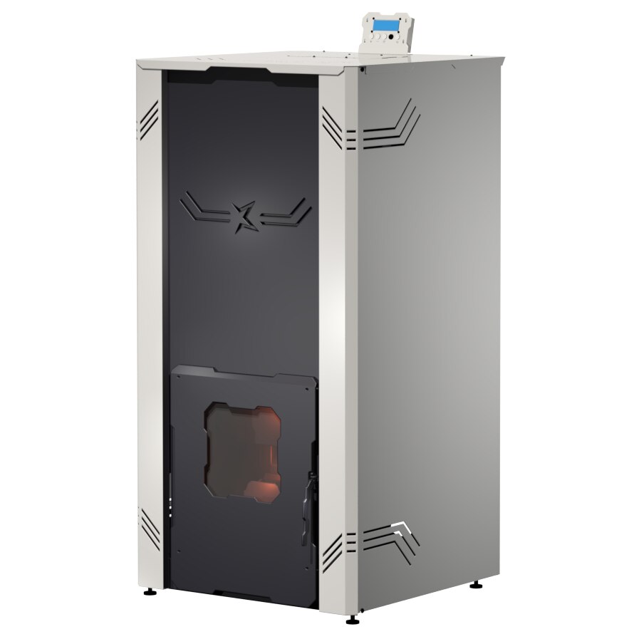 Пелетна камина с водна риза Firestar W28, 28kW - eMAG.bg