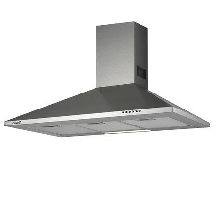 Hota decorativa,inox,900mm,model V - eMAG.ro