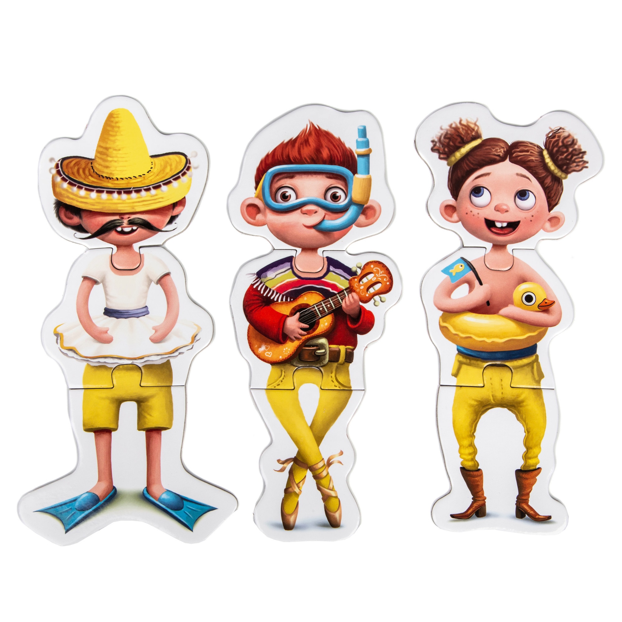 Puzzle Cubika, "Personaje Haioase" - eMAG.ro