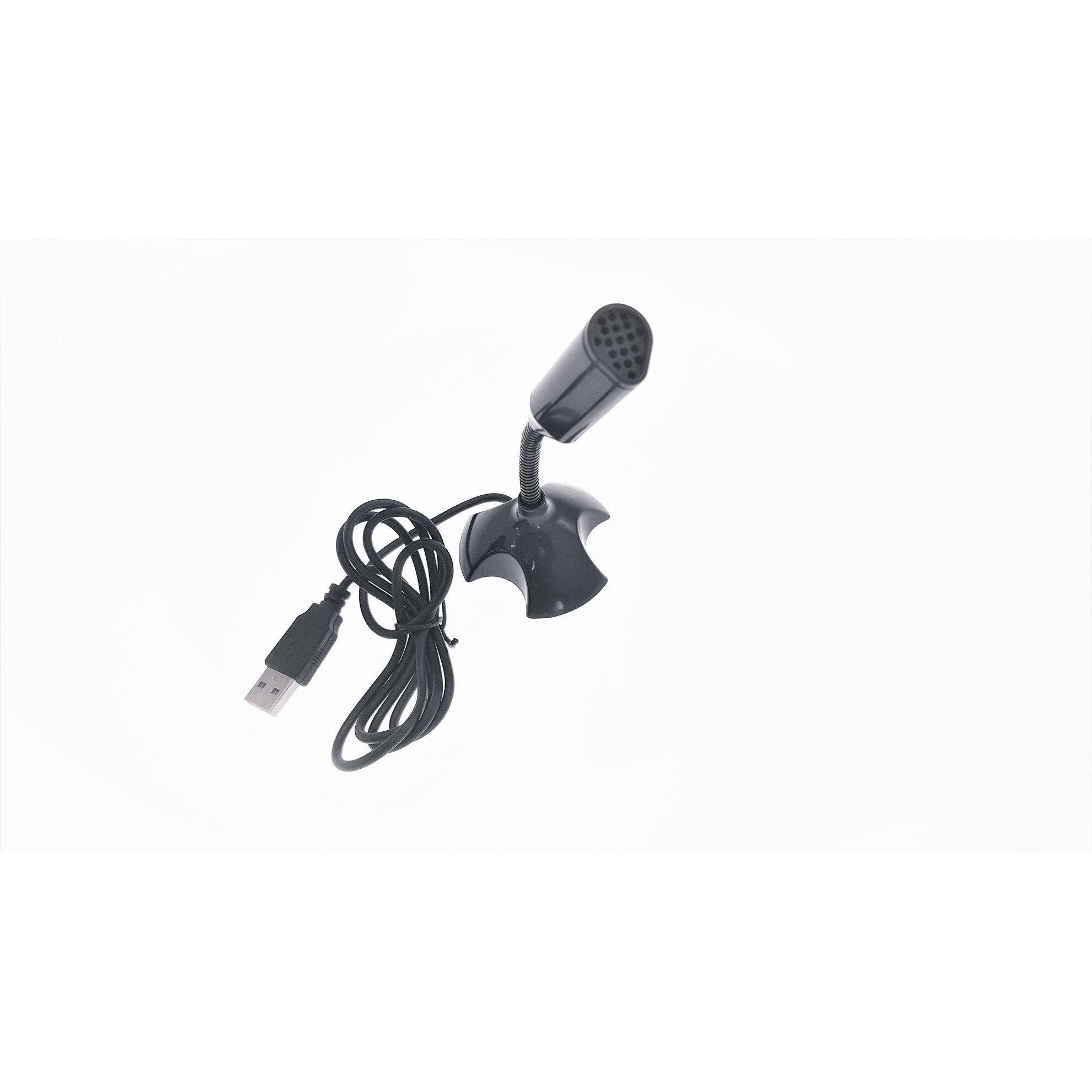 Microfon Usb senzitiv ,pentru fixare pe masa,cu stativ - eMAG.ro