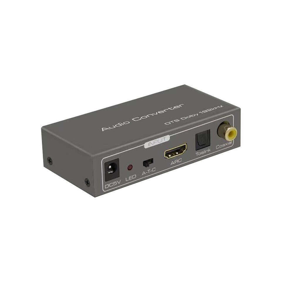 Extractor audio HDMI-SPDIF, 4K, Gri - eMAG.ro