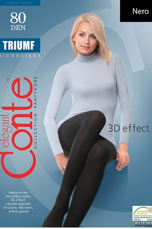 Дамски чорапогащник Conte Triumf 80 den - eMAG.bg