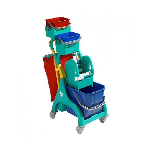 Carucior Ttsystem profesional pentru curatenie 25l nick - eMAG.ro
