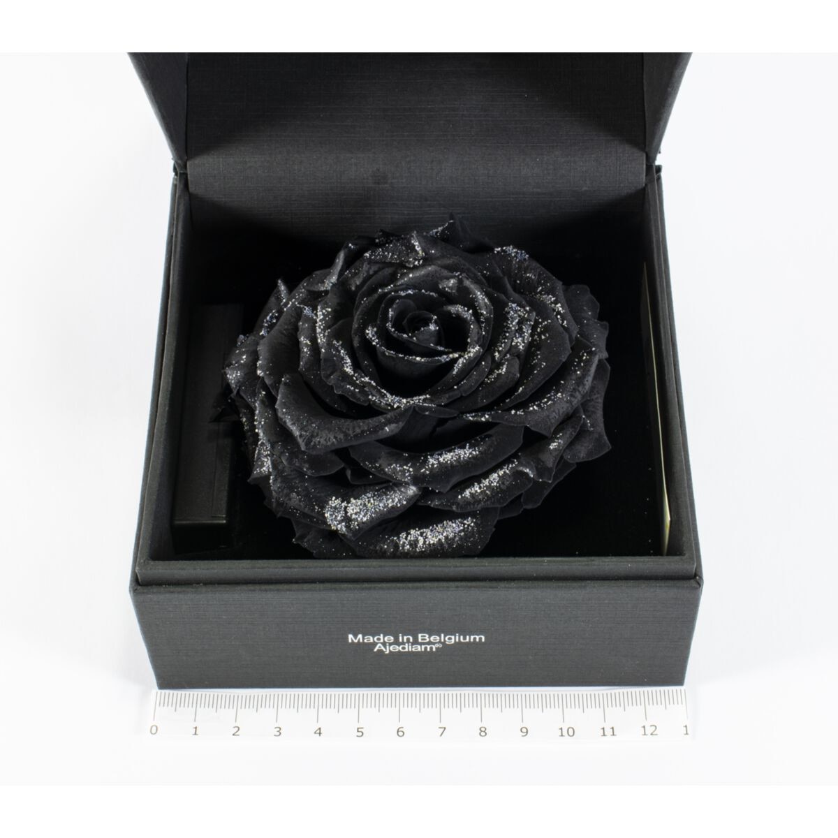 Trandafir criogenat cu diamante naturale de 3 carate, negru, XXL - eMAG.ro