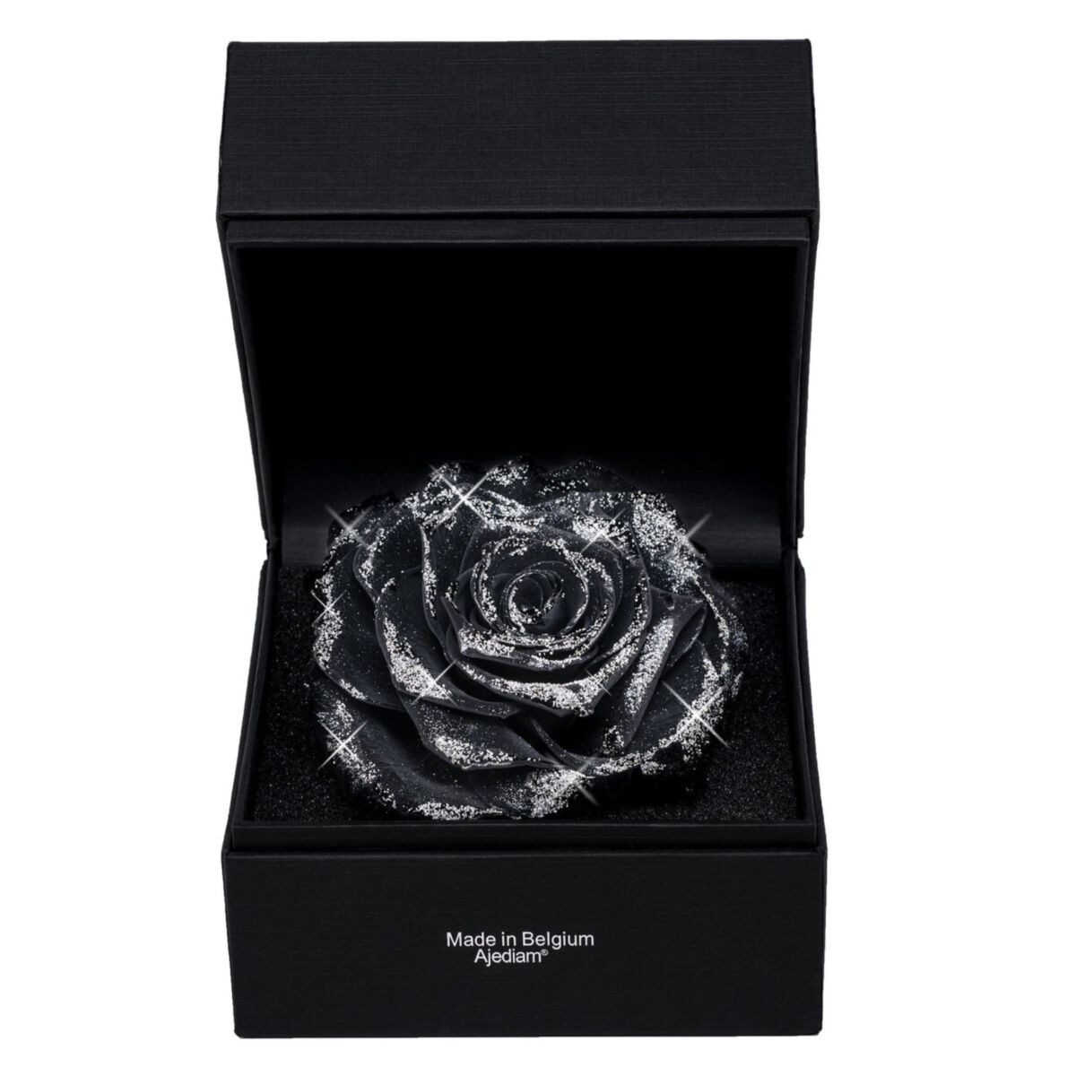 Trandafir criogenat cu diamante naturale de 3 carate, negru, XXL - eMAG.ro