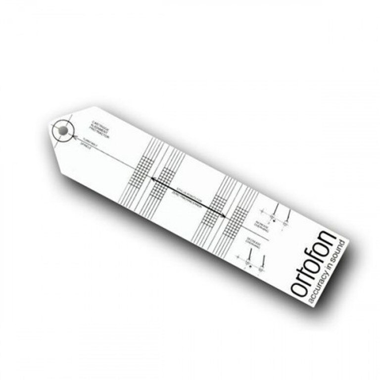 Шаблон за поставяне на HiFi доза Ortofon Alignment tool / protractor ...