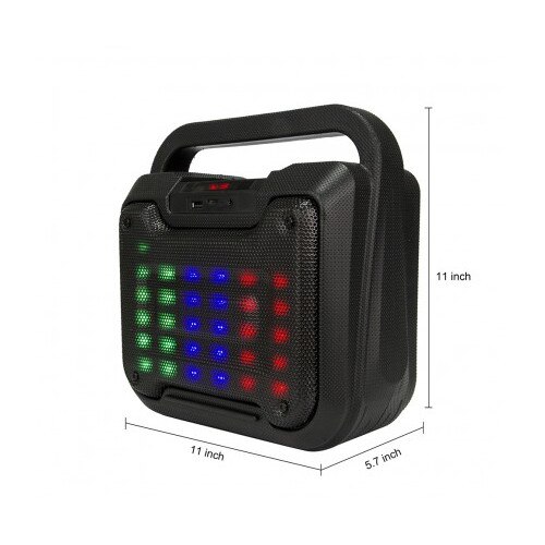Boxa portabila, Bluetooth, USB, Negru - eMAG.ro