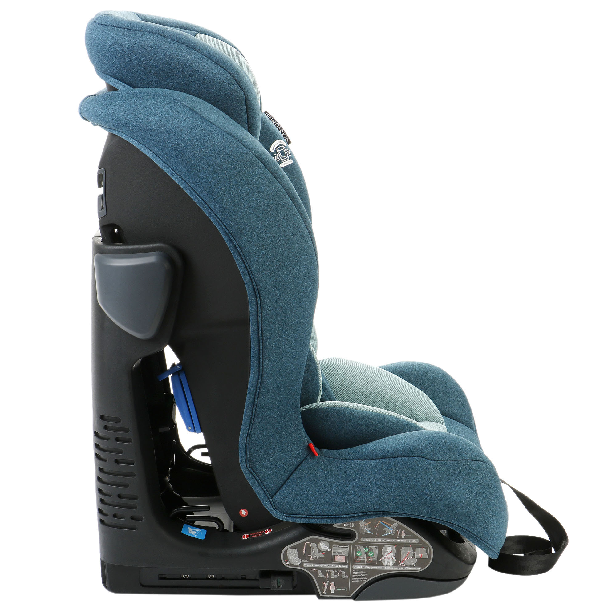 ISOFIX Wunderkid Argos Autós gyerekülés, 0-36 kg, Kék - eMAG.hu