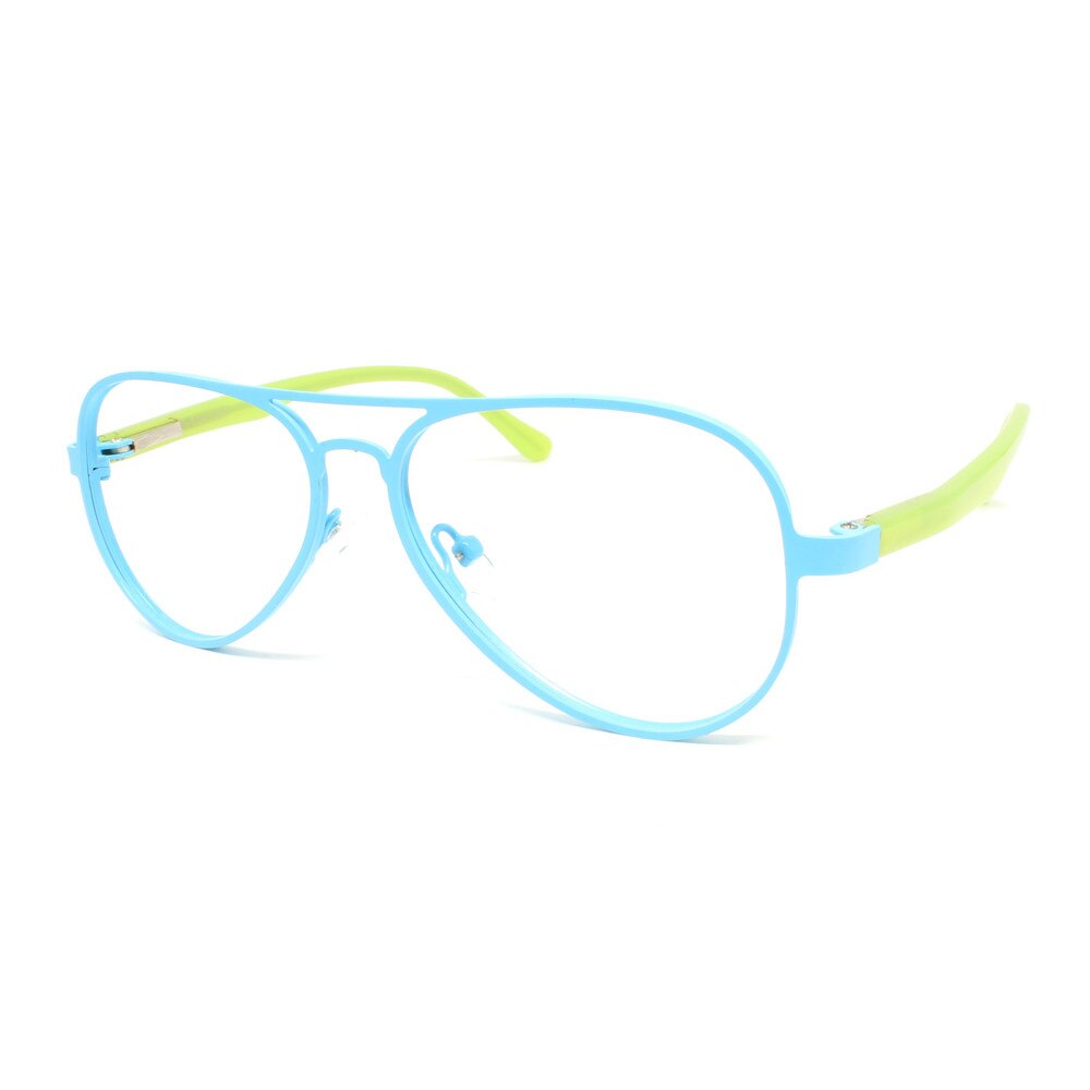 Rame ochelari, aviator, copii, bleu/verde Junior Aviator - eMAG.ro