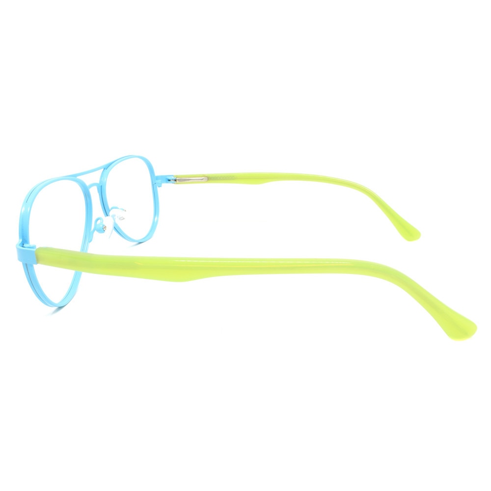 Rame ochelari, aviator, copii, bleu/verde Junior Aviator - eMAG.ro