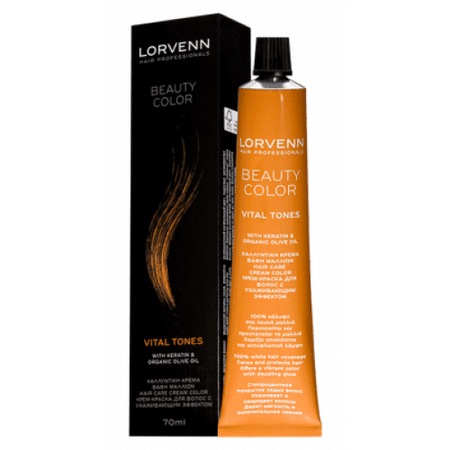 Боя за коса Lorvenn Professional Beauty Color Tube, Lorvenn, 9.31 ...