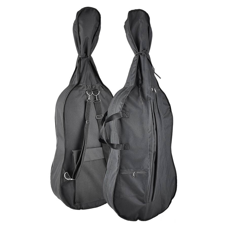 Set violoncel Leonardo LC1044 natur 4/4 arcus husa fixuri - eMAG.ro