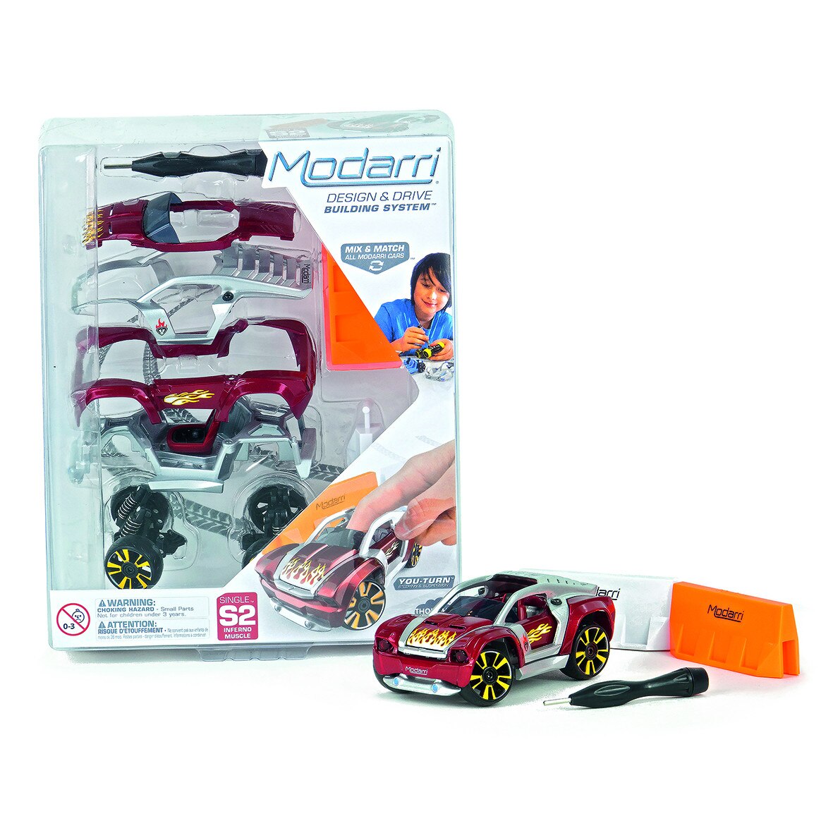 Modarri autó - S2 Inferno Muscle autó akadályokkal - eMAG.hu