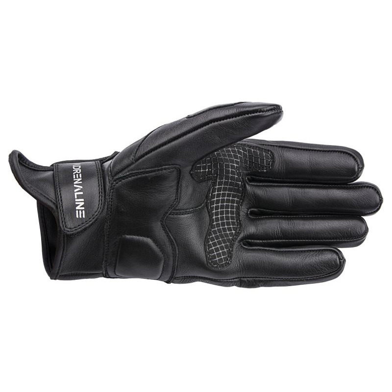 Manusi moto piele Adrenaline Scrambler 2.0, negru, marime M - eMAG.ro