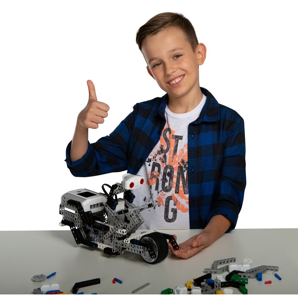 Kit robot educativ Abilix Krypton 8, 50 in 1, senzori inclusi ...