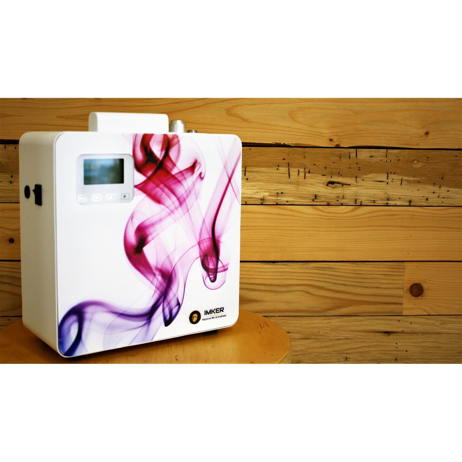 Aparat profesional de aromatizare IMKER AromaLux L02, premium alb ...