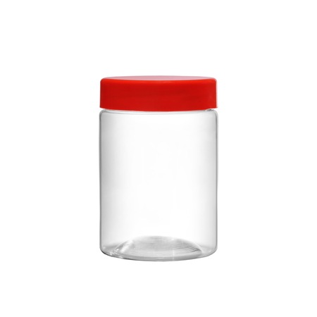 Borcan plastic 0.250l cu capac 63mm - eMAG.ro