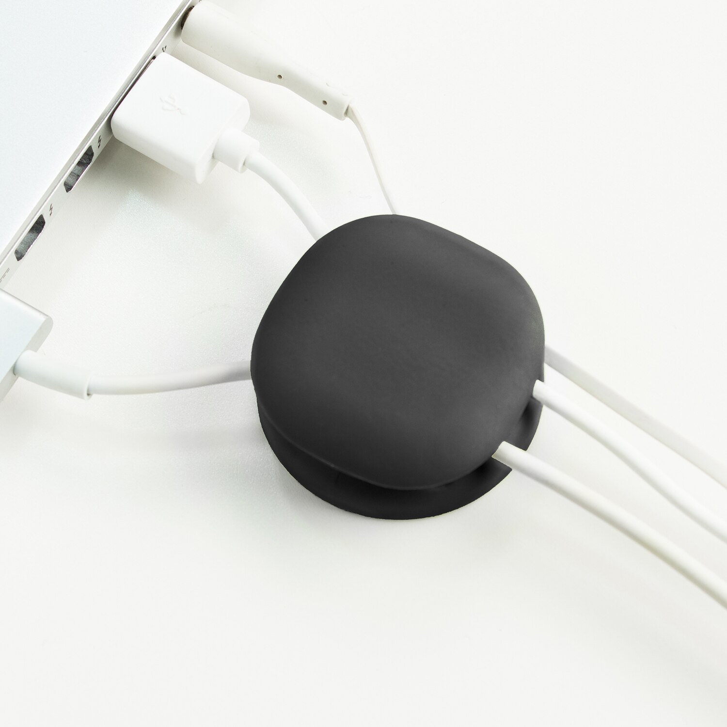 Testoasa organizare cabluri Cable Candy - neagra - eMAG.ro