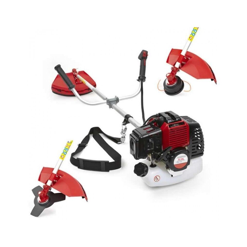 Pachet - Motocositoare pe benzina Micul Fermier 52cc, Rosie, 4.76 CP ...