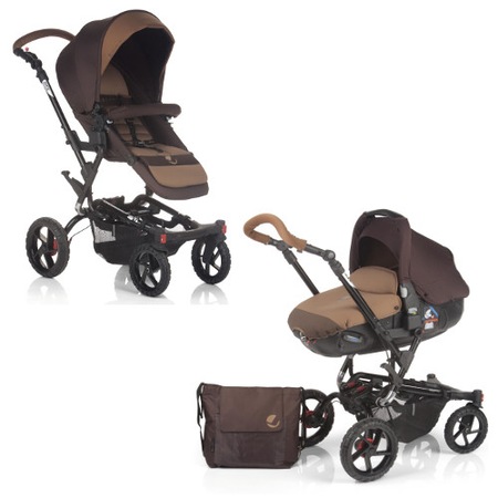 Carucior Jane Crosswalk Matrix Llight, Brown - eMAG.ro