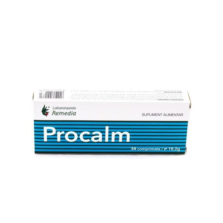 Procalm, 30 comprimate, Remedia - eMAG.ro