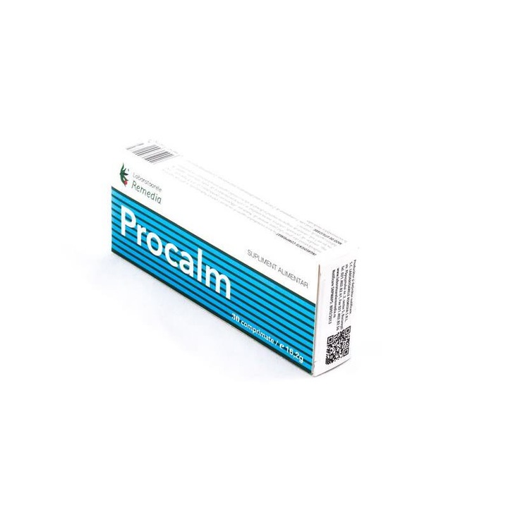Procalm, 30 comprimate, Remedia - eMAG.ro