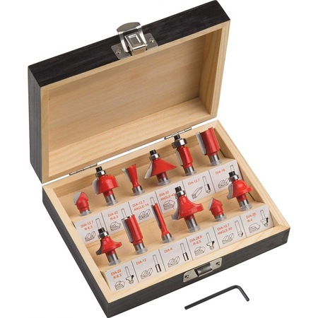 Set freze profilate lemn 12 buc, 8 mm Meister - eMAG.ro