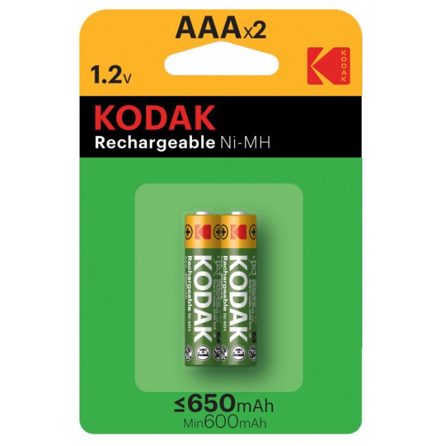 Acumulatori AAA ,R3 / 600 / 650 mAh - Kodak / 2buc - eMAG.ro