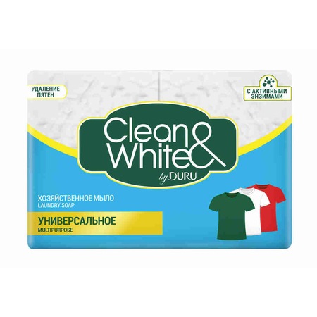 Sapun de rufe pentru spalare manuala Duru Clean&White 4bucx125gr - eMAG.ro