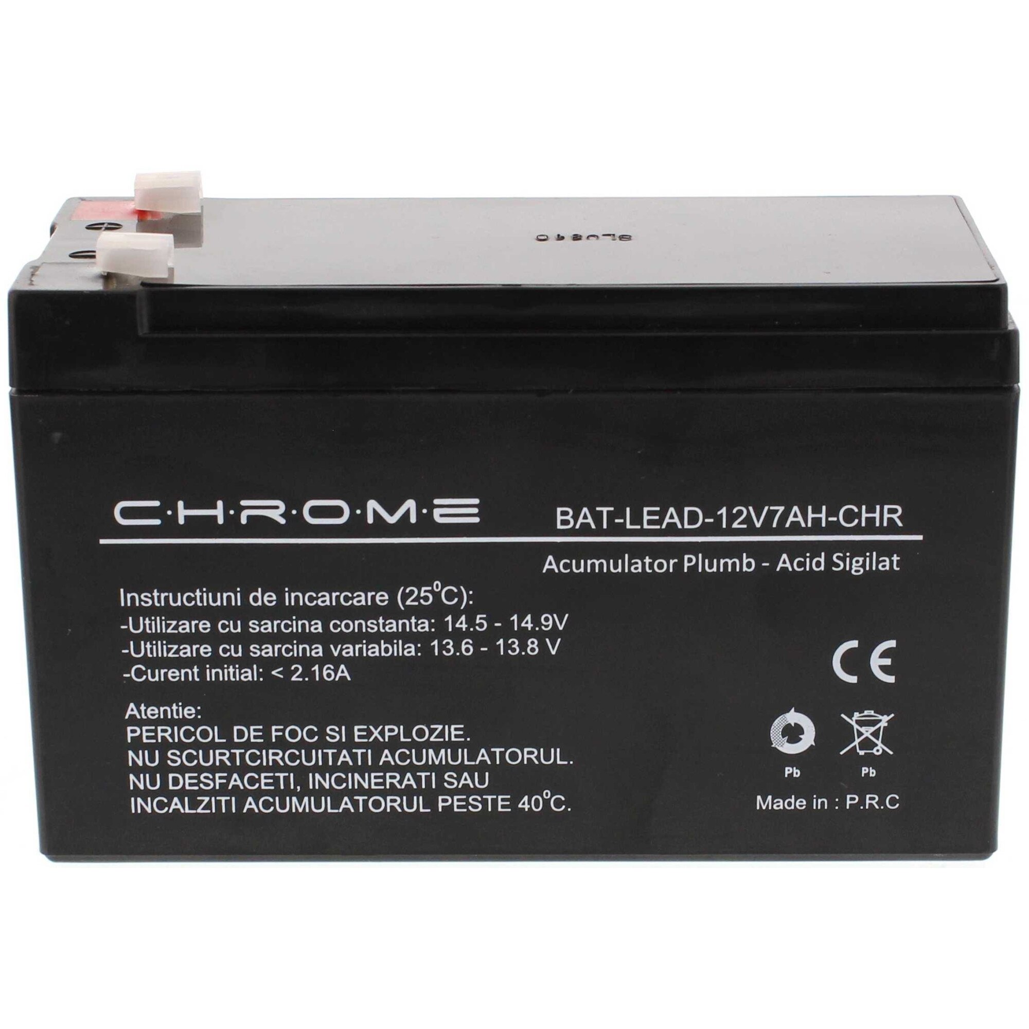 Acumulator 12 Volti , 7 Amperi Pentru Sistem Solar , Casa De Marcat ...