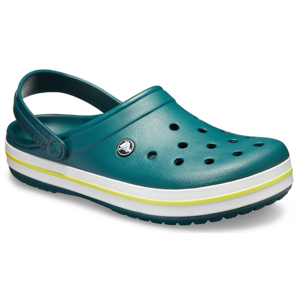 Papuci Crocs CROCBAND Evergreen/Tennis Ball Green, 43/44 - eMAG.ro